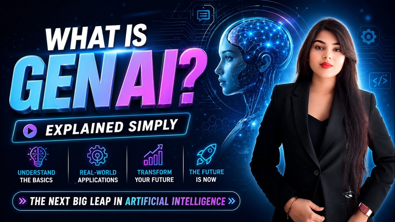 Generative AI Masterclass: From Zero to Expert (2026 Ultimate Guide) 🚀