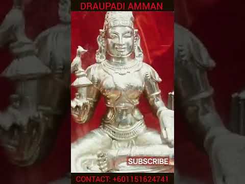 Draupadi Amman Panchaloha Statue #shorts