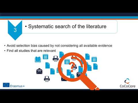 Steps of a Systematic Review