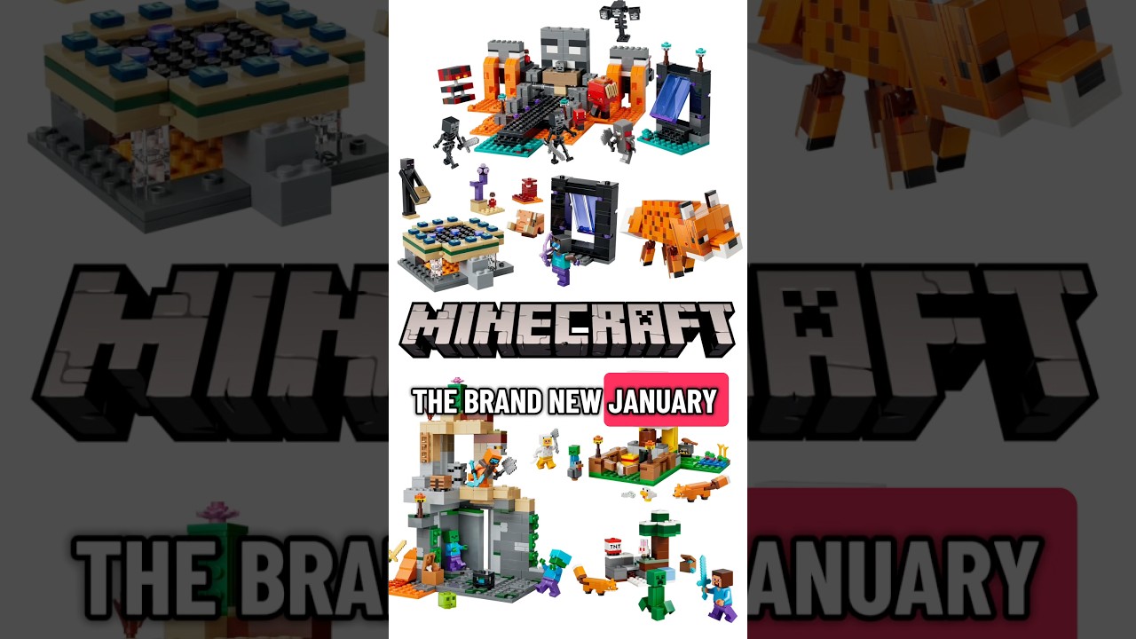 2026 LEGO Minecraft Sets Revealed