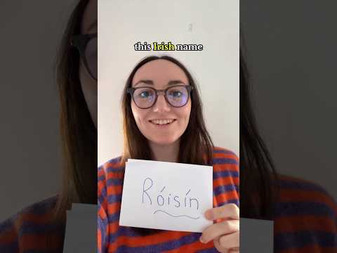How to pronounce the Irish name Róisín
