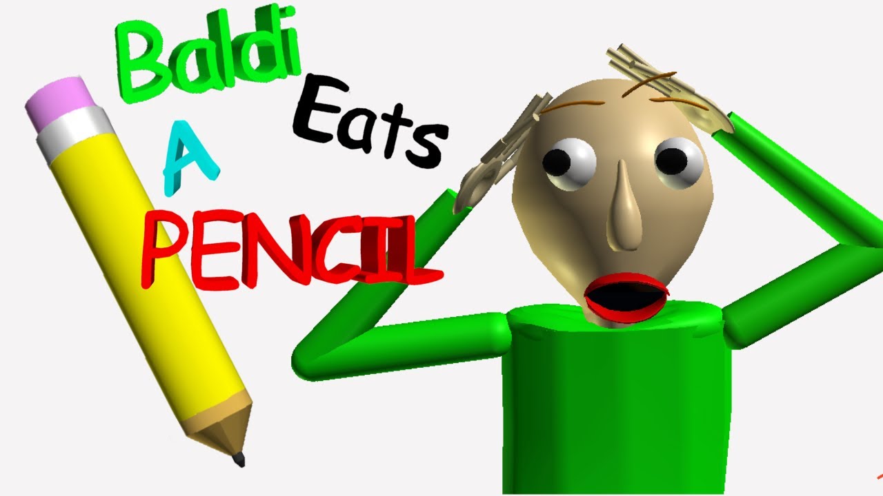 Baldi eats a Pencil! (Baldi’s Basics Animation)
