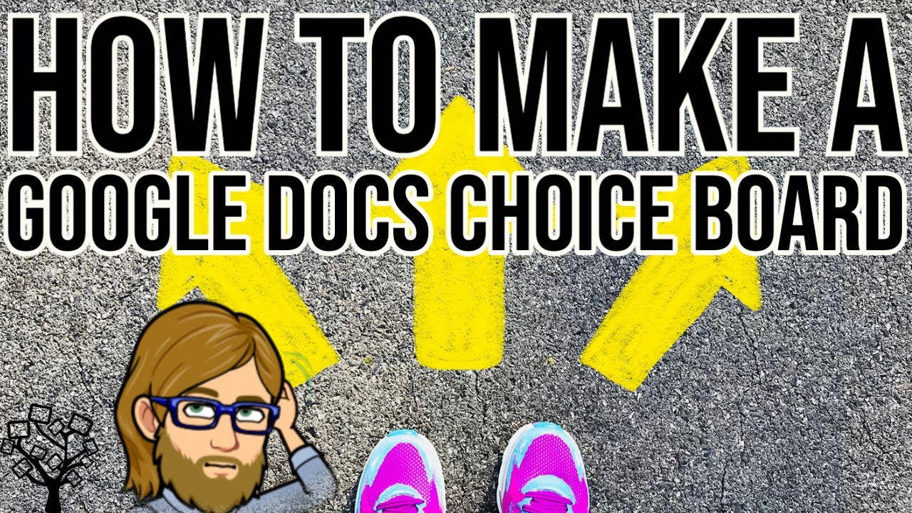How to Make a Google Docs Choice Board