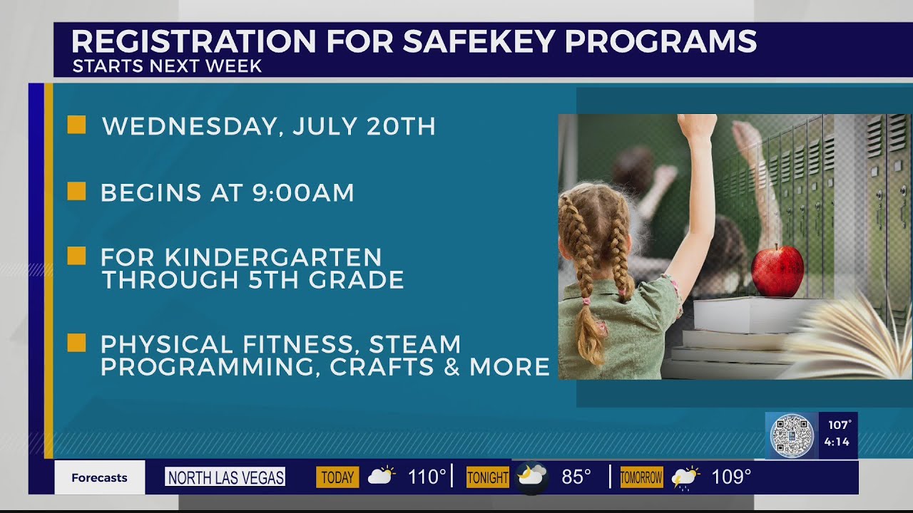 Registration for Safekey programs