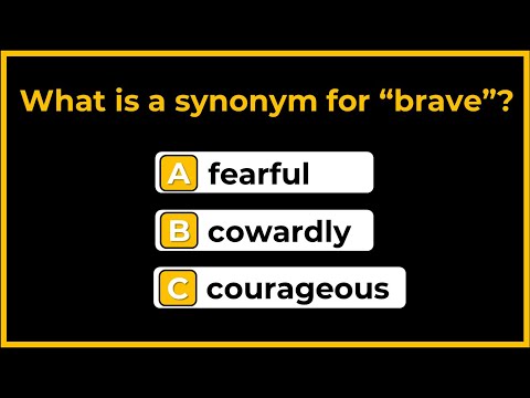 CAN YOU SCORE 15/15 ON THIS QUIZ? 99% CANNOT. Synonyms Quiz #2
