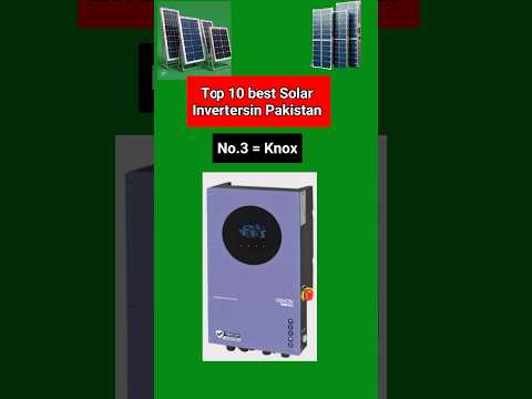 Top 10 best Solar inverter in Pakistan. #solarinverter #solar #technology #viral #shorts #trending
