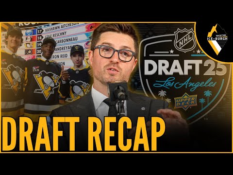 Penguins 2025 NHL Draft Recap | Free Agency Preview