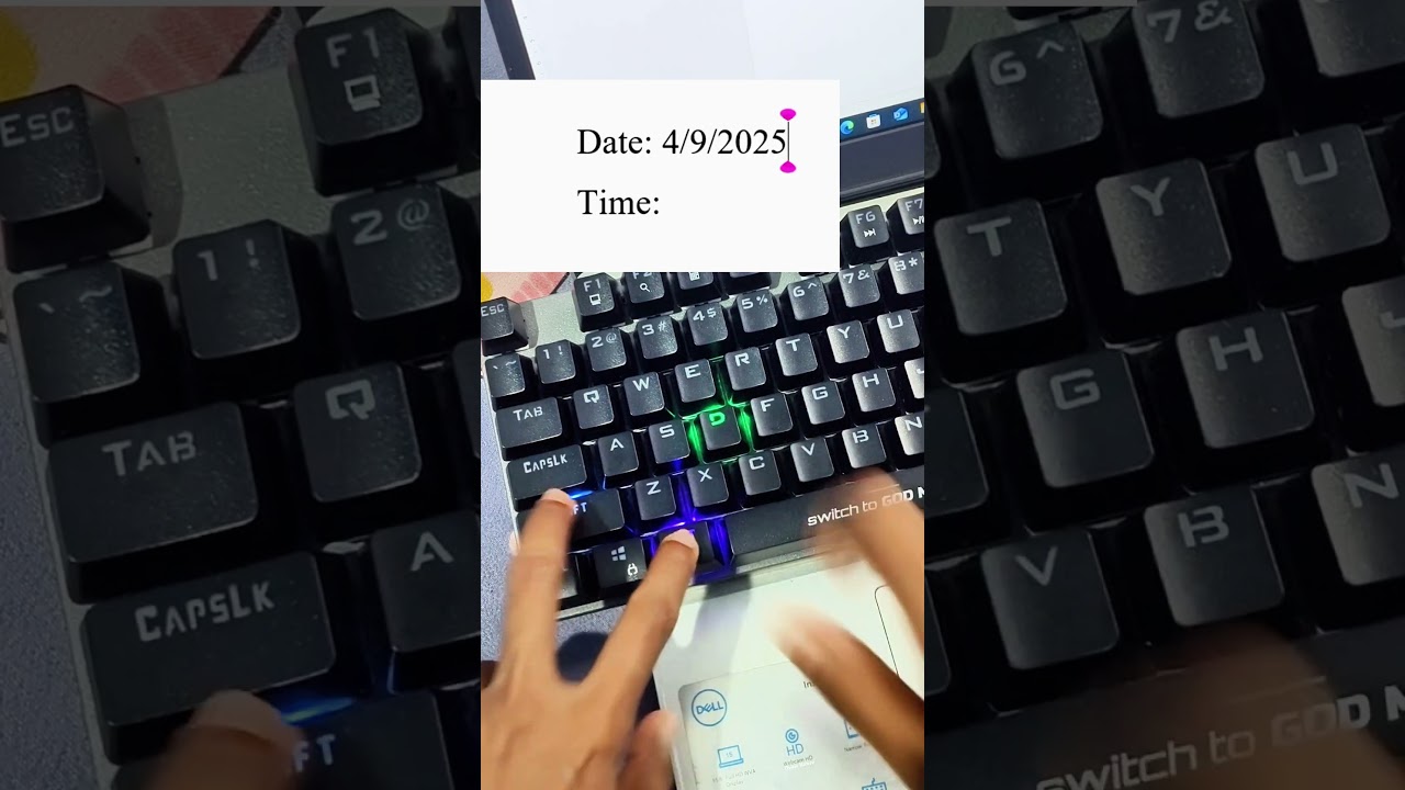 Insert Current Date & Time Instantly in MS Word – Keyboard Shortcut You NEED to Know. KeyboardSh