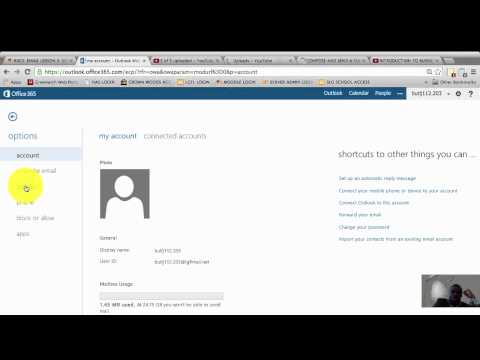 SETTING UP AN EMAIL SIGNATURE
