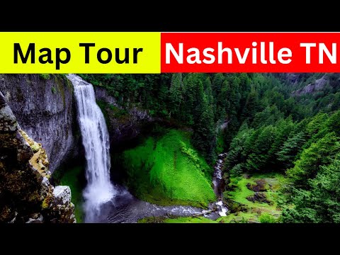 Map Tour of Nashville | Learn Where Things are Around Nashville Tennessee. Full map tour Nashville