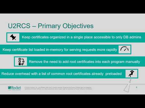 Utilizing CA Certificates with the U2 Root Certificate Store