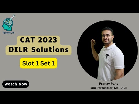 CAT 2023 DILR Solutions | Slot 1 Set 1 | Dean Election | Caselet | Moderate