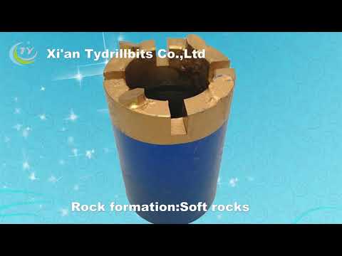 NQ TC core bits tungsten carbide bit for soft to hard rock formations;