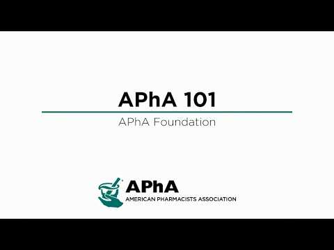 APhA101 - APhA Foundation