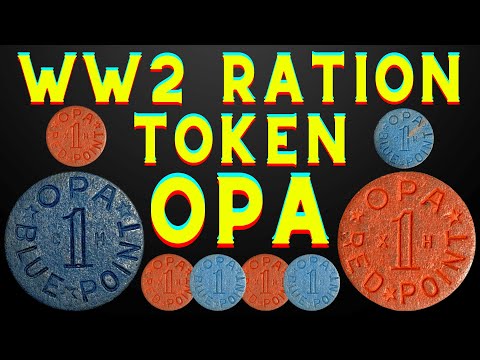 An Overview Of The World War II Rationing OPA Token: History & Facts