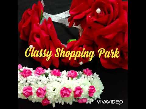 Artificial flower jewellery, gazra