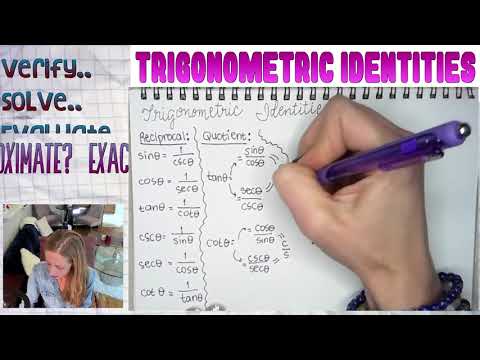 🤫😱😎 Trig. Identity Cheat Sheet