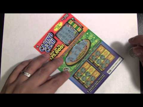 2nd Chance Casino Cash $5 Instant Scratch off Lottery Ticket Winner