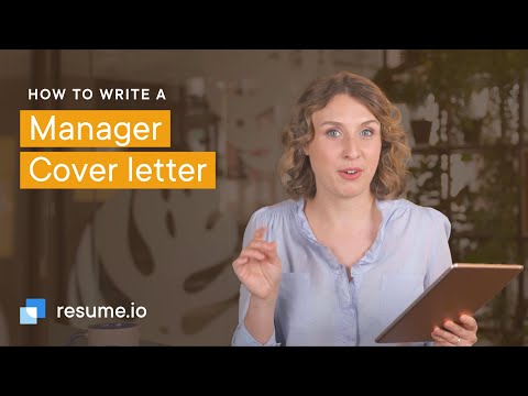 Top 3 tips for cover letter writing (manager position)