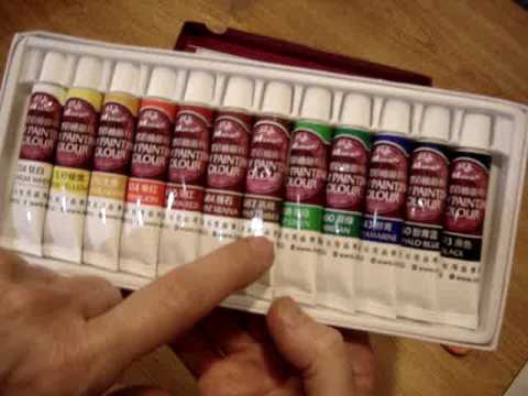 Fun face painting kit for kids. 12 colors