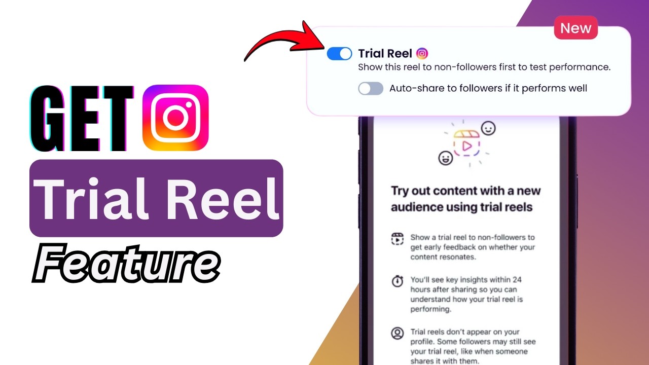 How To TRIAL REEL Option On Instagram | Get Early Access Reels Feature 2026