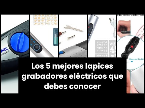 Lapiz grabador electrico: Los 5 mejores lapices grabadores eléctricos que debes conocer