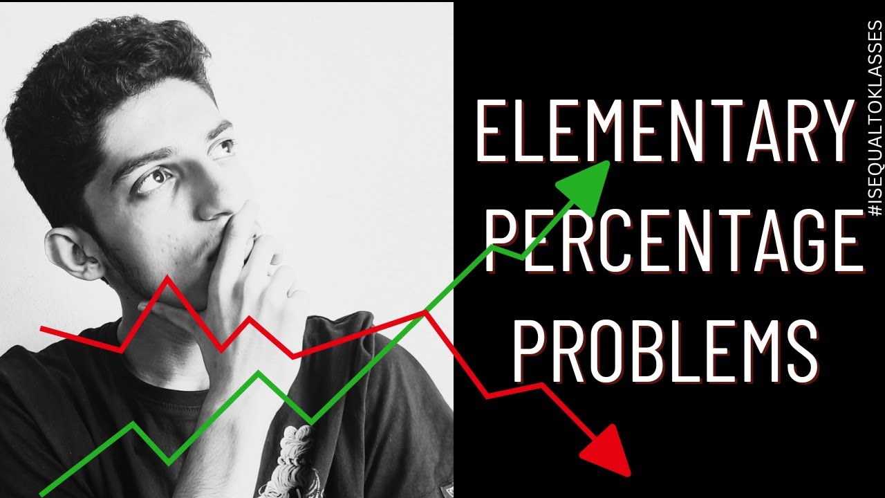 📈 Simple Percentage Problems | pdf Worksheet with answers | including Stock Market applications