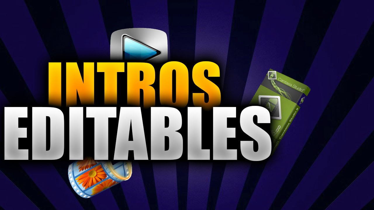 TOP 10 INTROS  EDITABLES PARA CAMTASIA STUDIO 8