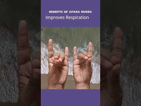 Apana Mudra #yogaforbeginners #yogapractice #mudrasbenefits #mudratherapy