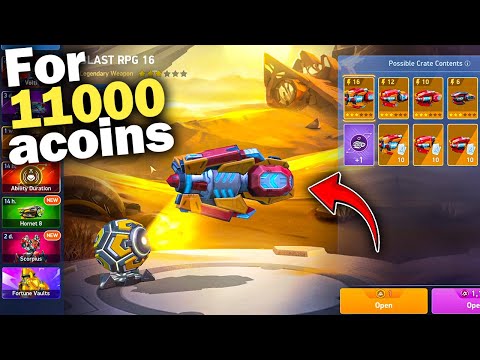 🔥 Did I Waste A-Coins or Play It Smart? Crate Rush Decision Revealed! | Mech Arena PC Gameplay