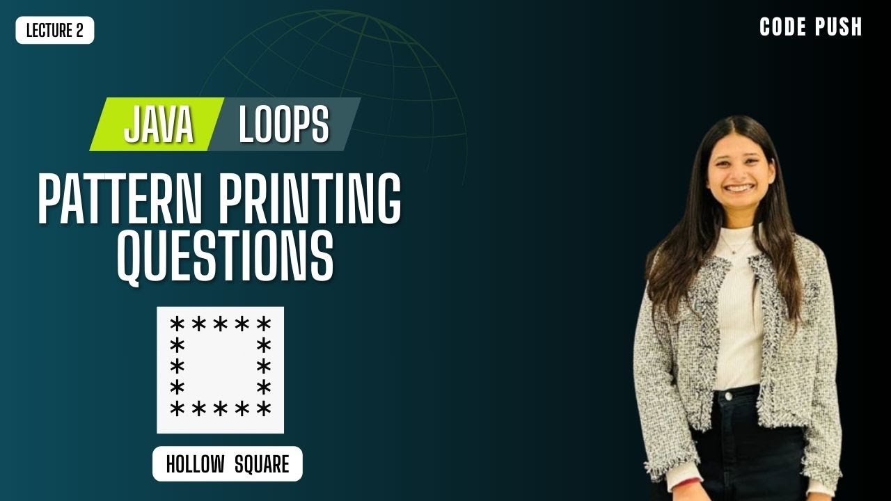 Java Program to Print Hollow Square Star Pattern | Star Pattern Programs in Java