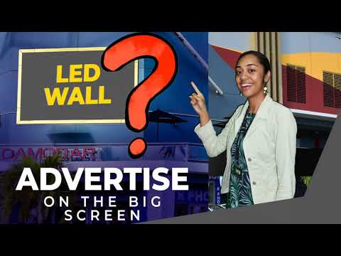 Advertise on the BIG SCREEN!