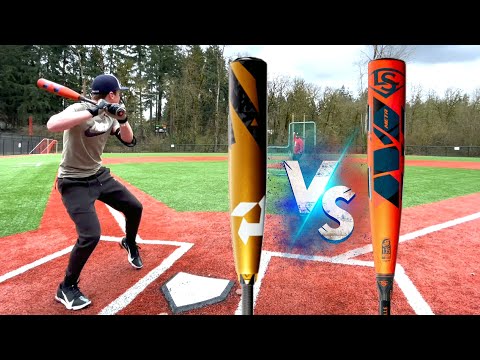 DeMarini Zoa -8 vs. Louisville Slugger Meta -8 | USSSA Baseball Bat Review