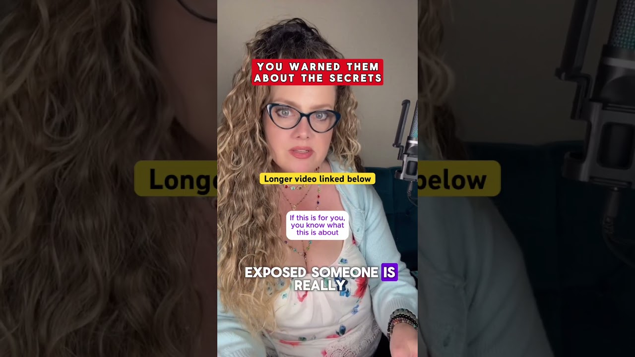 You warned them about the secrets #divineguidance #needthismessage #intuitivecards