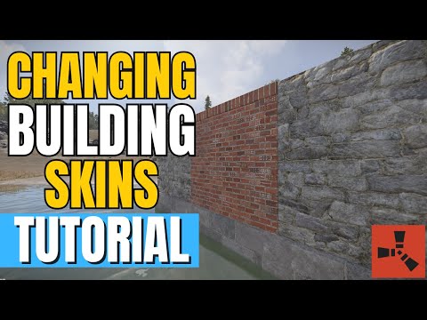 Rust - How to Change Building Skins