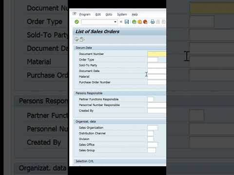 How to check list of sales order #sapsd #sap #erp #learnearn