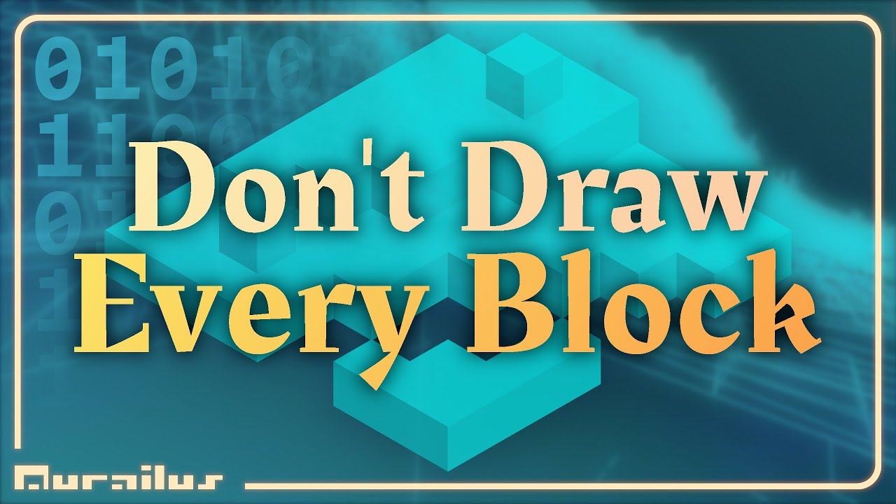 So how are voxel games rendered, anyways?