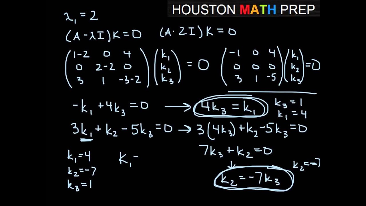 Solving a Linear 3-Variable System of Differential Equations - Example