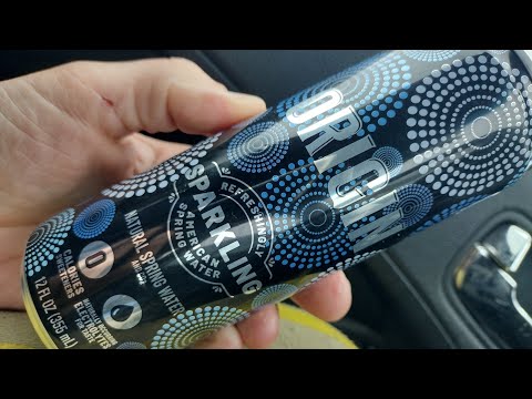 Refreshing Sparkling American Spring Water by Origin Food / Drink Review