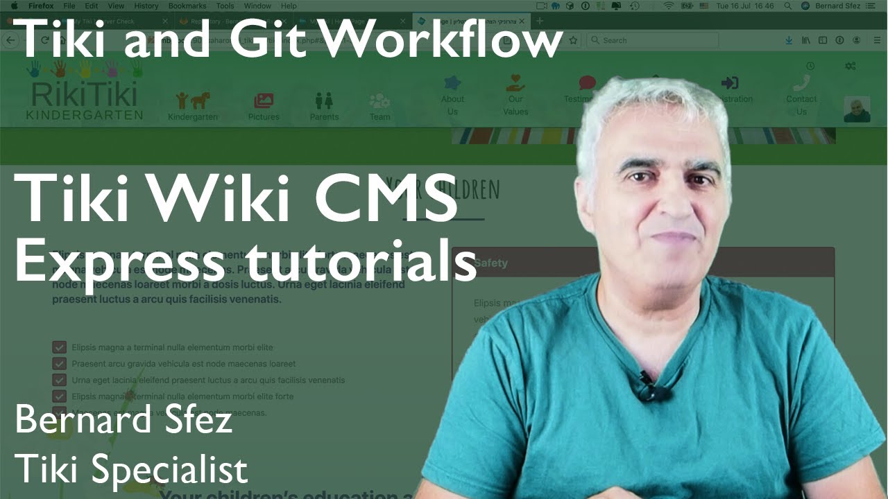 Tiki and Git workflow