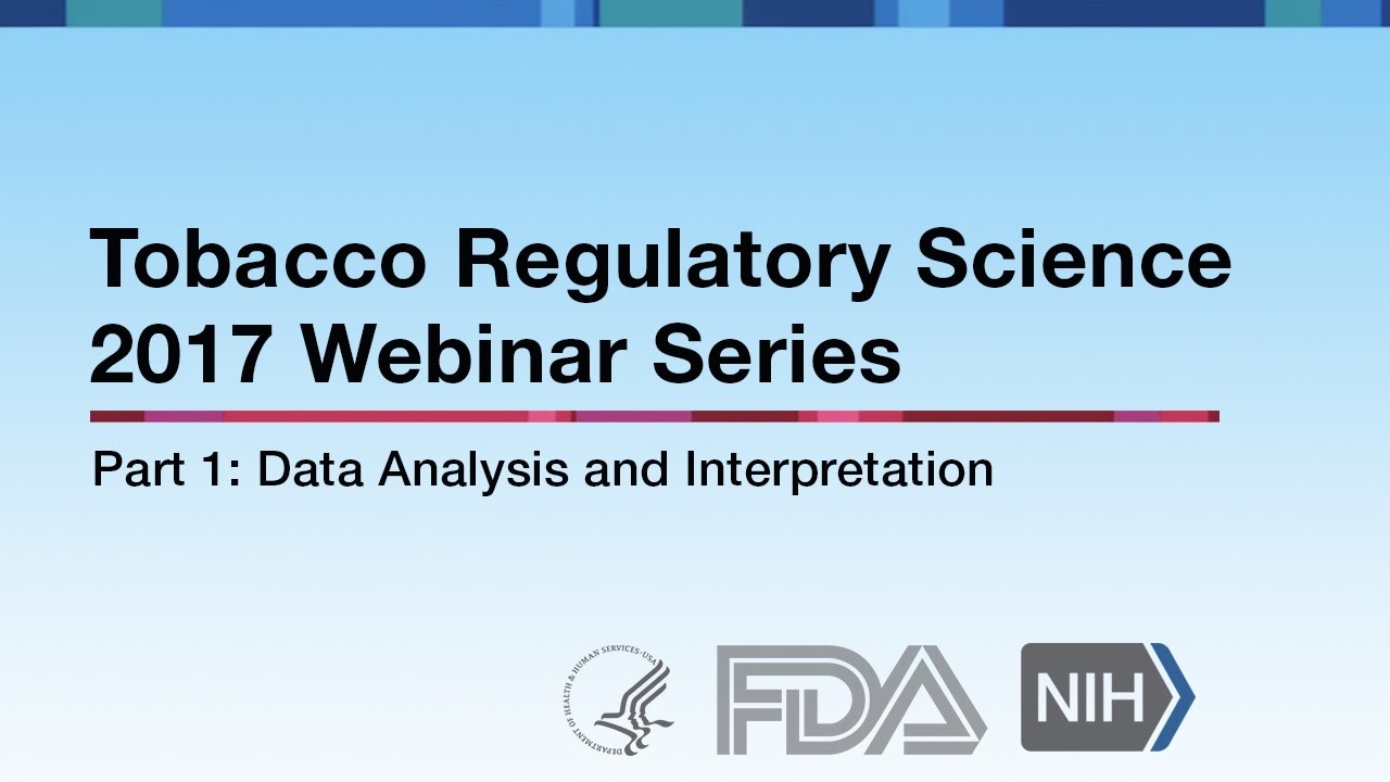 CECTR Webinar Series Part 1—Data Analysis and Interpretation
