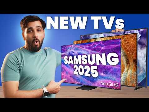 Samsung 2025 TVs LAUNCHED in India! MiniLED, QLED, OLED, 4K & 8K Explained!