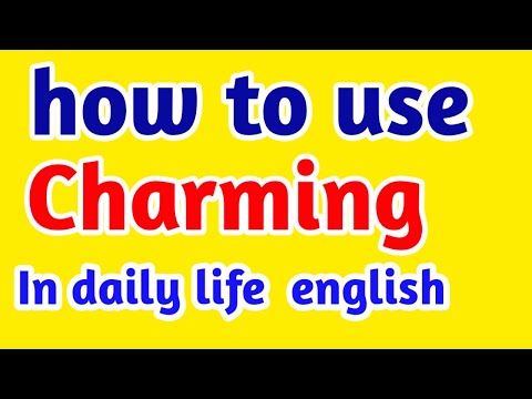 charming meaning in hindi|hindi meaning of charming | charming ka matlab kya hota hai hindi mai