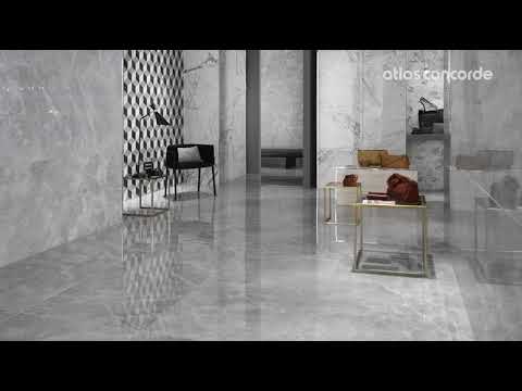 Atlas Concorde - L'effet marbre Marvel Pro dans un showroom