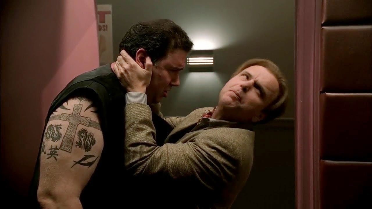 The Sopranos - Ralph Cifaretto shows some interest in the movie 