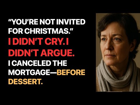 She Said I Wasn’t Welcome for Christmas—So I Canceled Their Mortgage