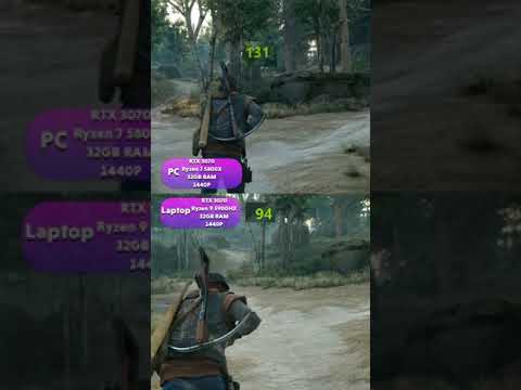 RTX 3070 Laptops VS RTX 3070 Desktop