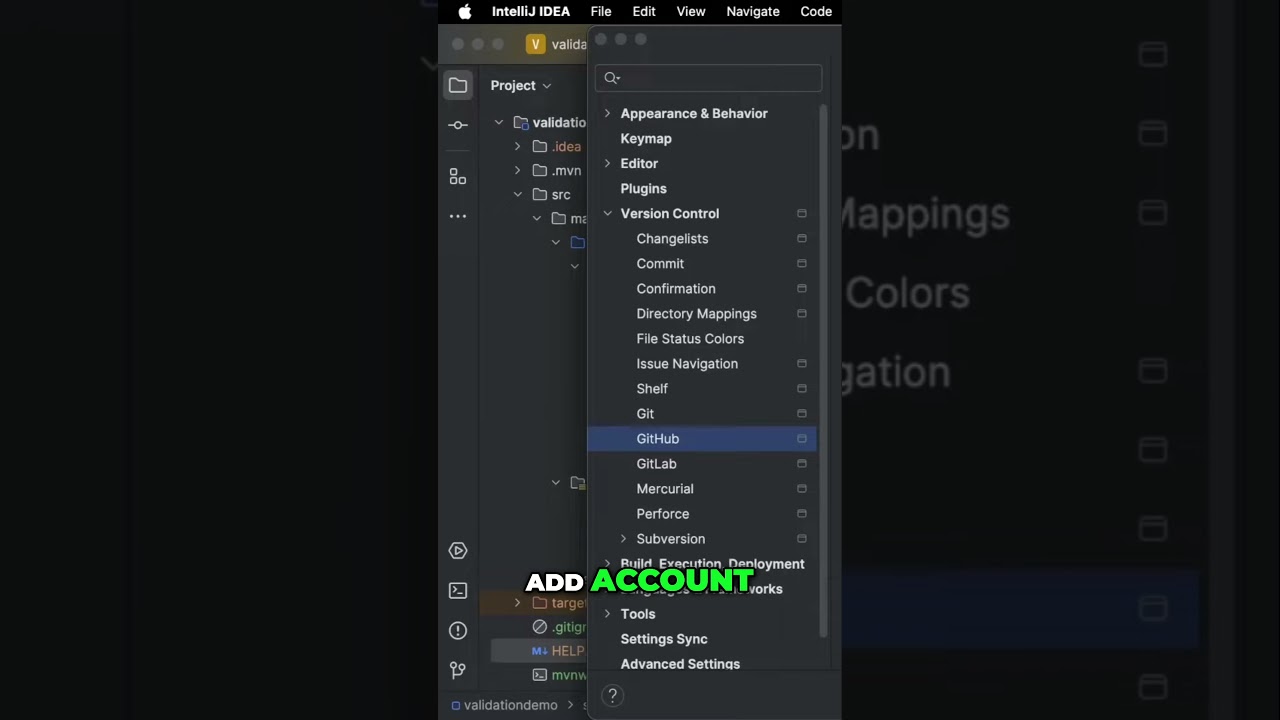 Connect IntelliJ to GitHub Easy Steps to Push Your Code #github #intellij #programming