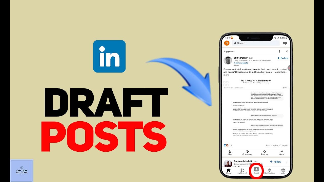 How to Use LinkedIn Draft Posts 2025