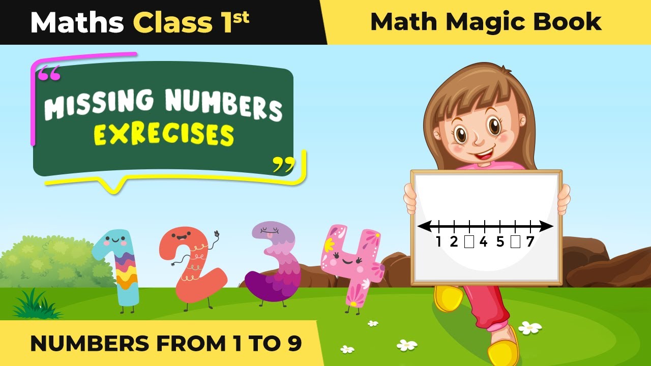 Class 1 Maths (Math Magic Book) Ch 2 | Ncert Exercise (Missing Numbers ...